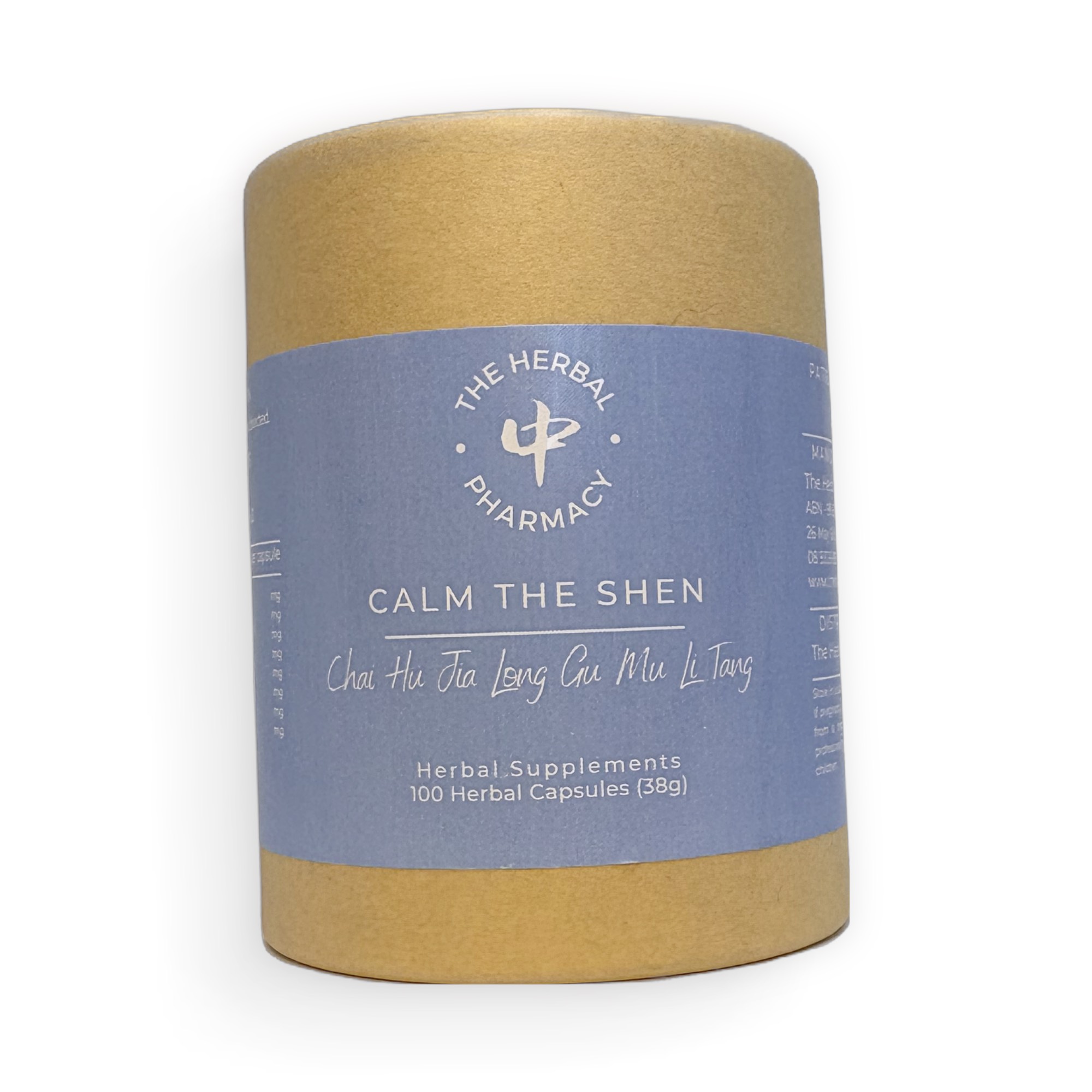 CALM THE SHEN - CHAI HU JIA LONG GU MU LI TANG - THE HERBAL PHARMACY